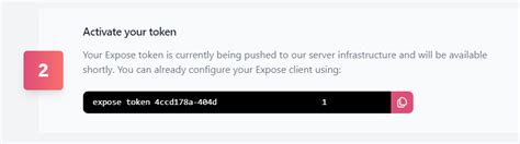 Token Parameter For Expose Share Command Issue