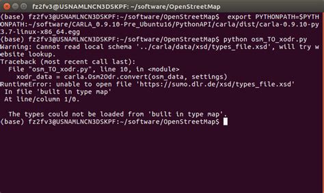 Osm File To Xodr AttributeError Module Carla Has No Attribute Osm OdrSettings Issue