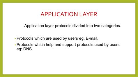 Application Layer Ppt