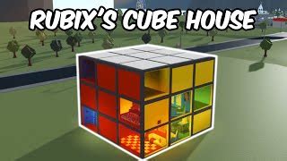 BUILDING A RUBIK S CUBE HOUSE In BLOXBURG Doovi