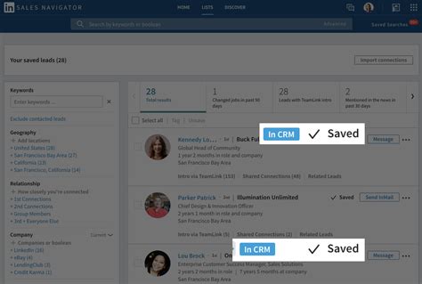 Sales Navigator Crm Sync For Salesforce Users