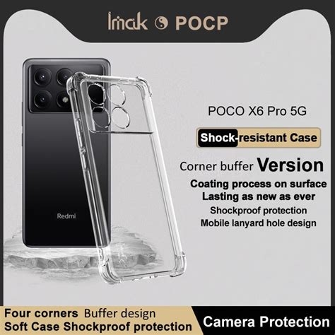 Jual Case Xiaomi Poco X6 Pro Poco X6pro Imak Shockproof Casing