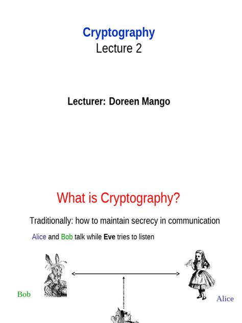 Lecture 2 Cryptography Continued Pdf