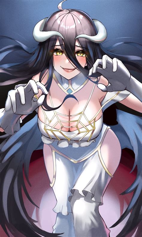 Takmi Albedo Overlord Overlord Maruyama Absurdres Highres