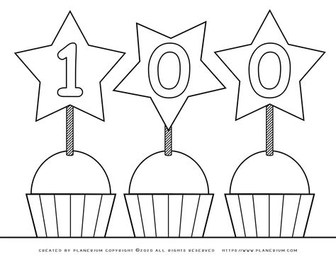 Happy 100th Birthday Coloring Pages