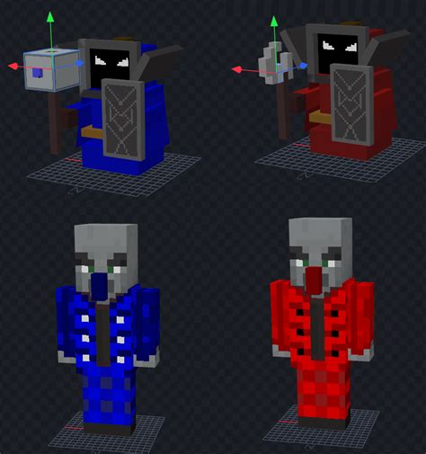 Custom Entity Model With Many Custom Textures R Minecraft