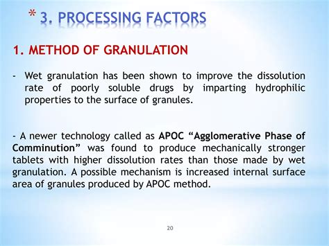 Factors Affecting Dissolution Rate A Full View Pptx