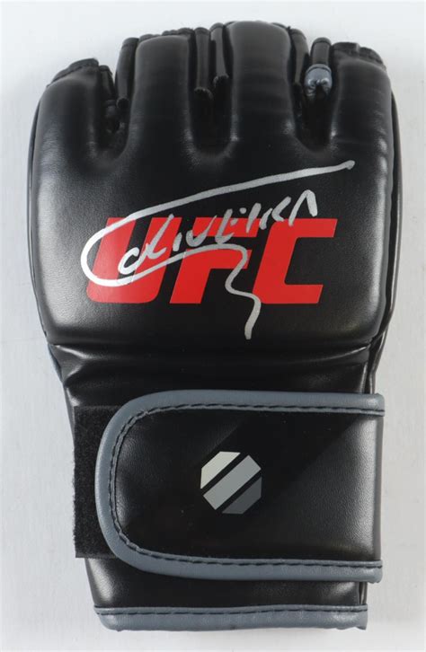 Charles Oliveira Signed UFC Glove Beckett Pristine Auction
