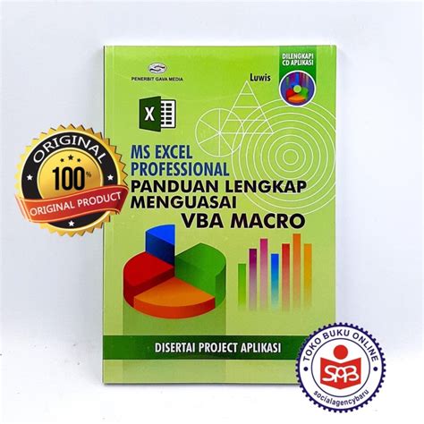 Jual Ms Excel Professional Panduan Lengkap Menguasai Vba Macro Luwis