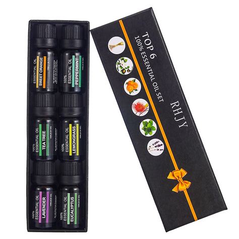 Pure Natural Aromatherapy Oils Kit 10ml For Humidifier Water Soluble