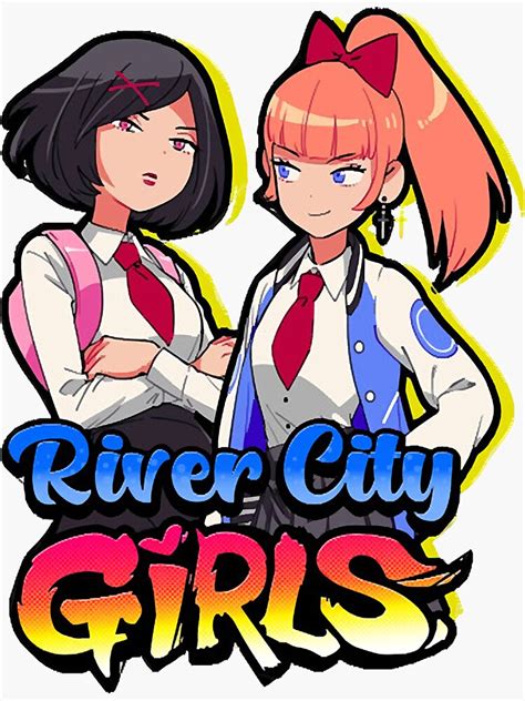 River City Girls Misako And Kyoko 2 Sticker For Sale By Ilbarmes19