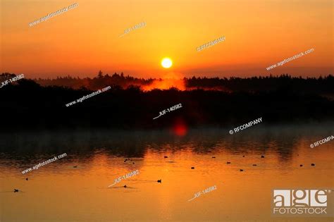 Waghusel Sunset Stock Photo Picture And Royalty Free Image Pic