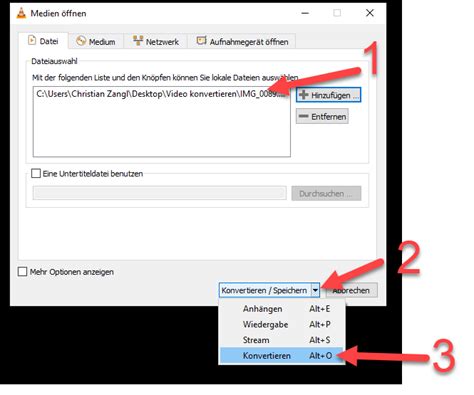 Videos Konvertieren Mit VLC Player ICT Wiki