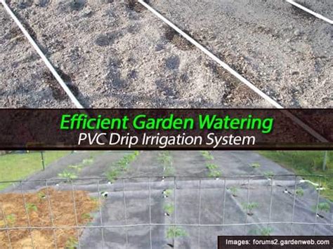 Effecient Garden Watering PVC Drip Irrigation System