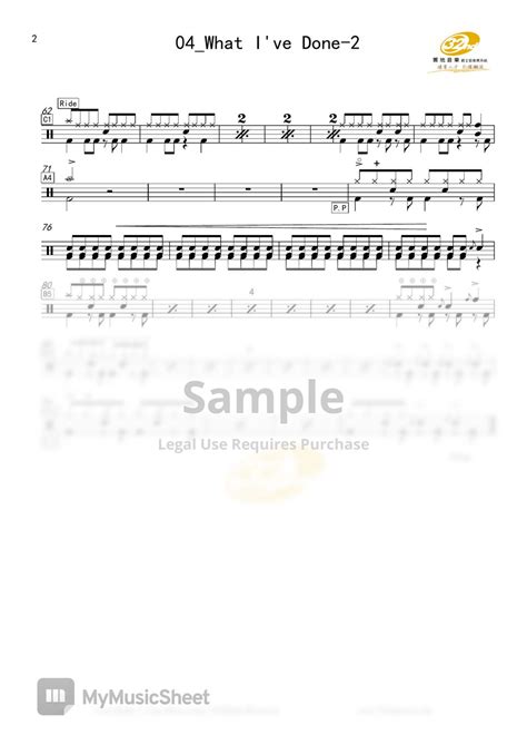 Linkin Park What Ive Done Sheets By 張文光