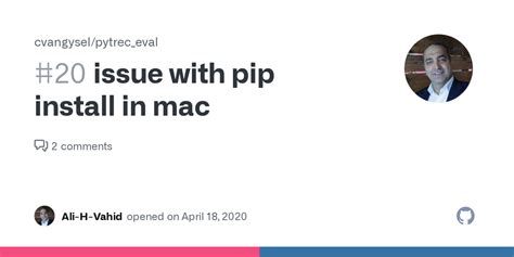 issue with pip install in mac · issue 20 · cvangysel pytrec eval · github