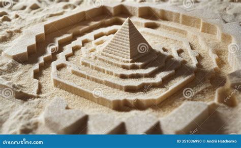 Sound Wave Interference Patterns Captured In Cymatics Creating Geometric Arrangements In Sand