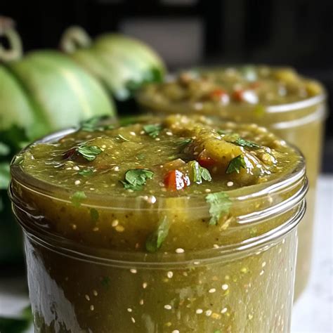 Canning Tomatillo Sauce