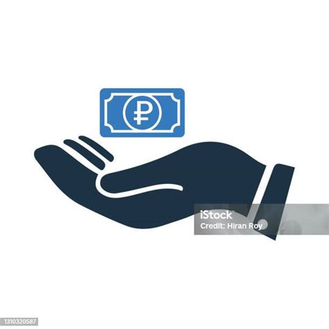 통화 러시아어 루블 노트 아이콘 흰색 배경에서 격리된 편집 가능한 벡터입니다 금융에 대한 스톡 벡터 아트 및 기타 이미지