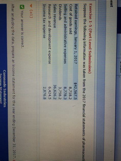 Solved Ent Exercise Part Level Submission Suppose The Chegg