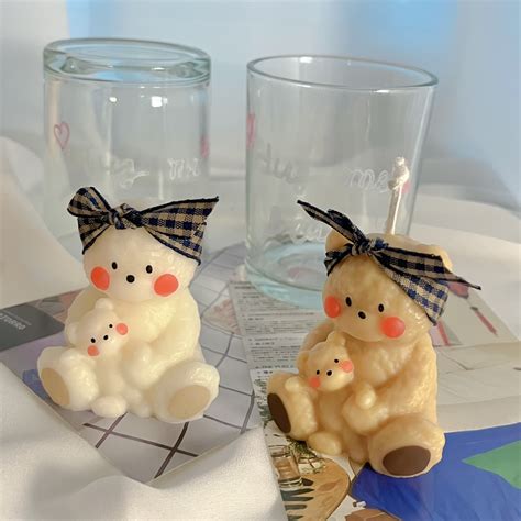 🧸허그미 곰돌이 캔들🧸 향초 친구생일선물 곰돌이캔들 귀여운캔들 에이블리
