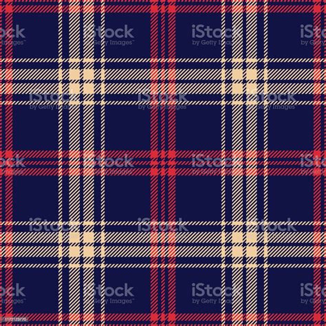 매끄러운 타탄 패턴 플란넬 셔츠 가방 담요 던지기 또는 기타 현대적인 직물 디자인을 위한 다크 블루 레드 베이지 색의 멀티 컬러 스코틀랜드 체크 격자 무늬 0명에 대한 스톡