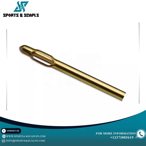 Plastic Surgical Instruments Golden Liposuction Cannula Basket Fixed