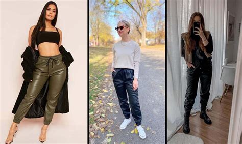 Leather Joggers Styling Guide Fashionactivation