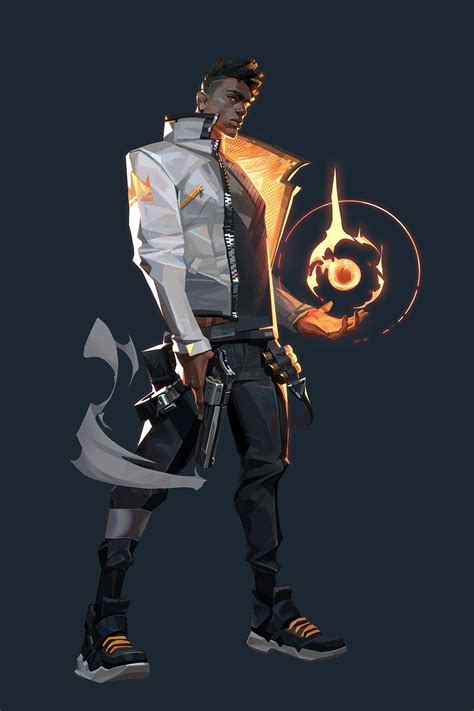 ArtStation VALORANT Key Art Phoenix Jett Suke Character Art