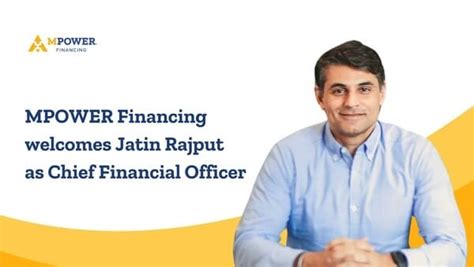 Mpower Financing Names Jatin Rajput As Cfo Citybiz