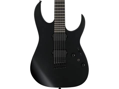 Ibanez Rg Iron Label Rgrtb621 Bkf Electric Guitar Black Flat Guitar