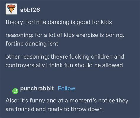 The Health Benefits Of Fortnite Dancing R Tumblr