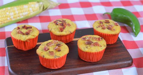 Bacon Chili Cornbread Muffin Recipe Made With Boxed Mix Diy Joy