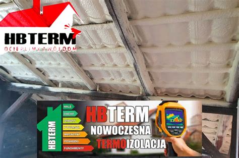 Ocieplania pianą PUR izolacje natryskowe stropu dachu docieplenia