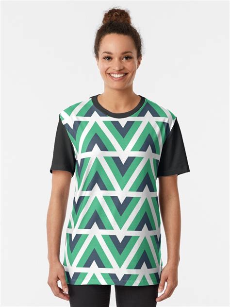 Vue Js Pattern T Shirt For Sale By Hipstuff Redbubble Web Graphic