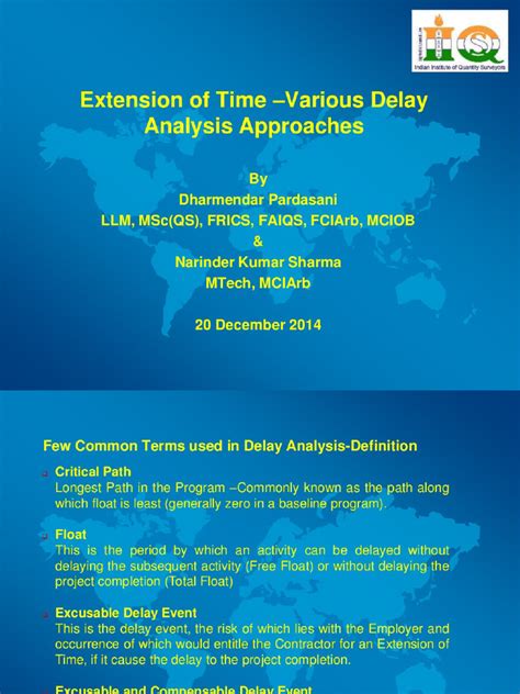 Delay Analysis 2 Pdf