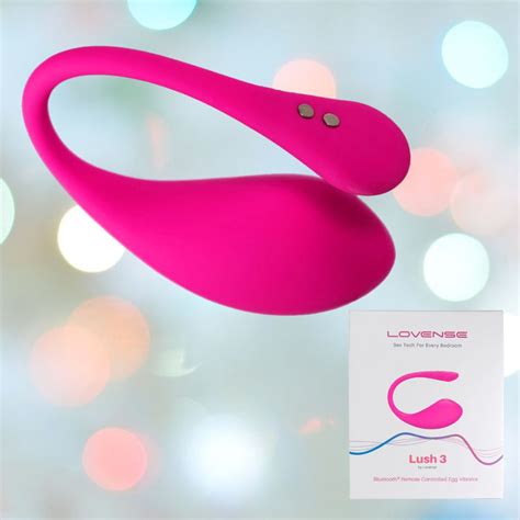 Lovense Lush 3 Egg Vibrator Bluetooth Wearable Toy