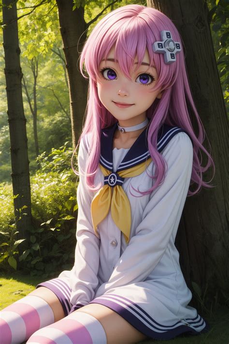 Nepgear 1girl Solo Purple E Image Created By Tensorart