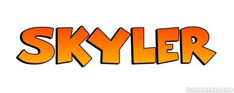 Skyler Logo Free Name Design Tool From Flaming Text