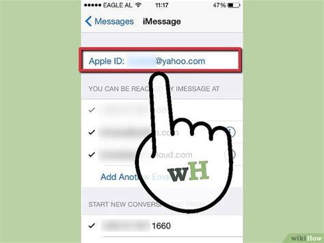 Comment activer iMessage 12 étapes avec des photos