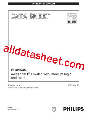 PCA9545 Datasheet PDF NXP Semiconductors