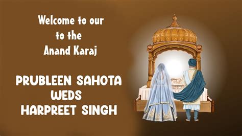Prubleen Sahota Weds Harpreet Singh Wedding Ceremony 24 11 2024