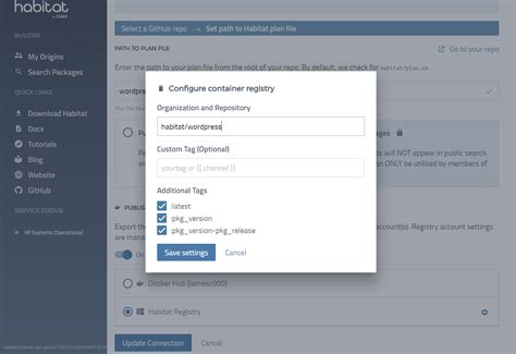 walkthrough publishing habitat packages to azure kubernetes service