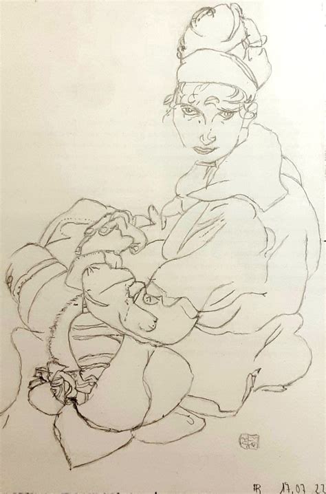 Drawing Exercises Egon Schiele Drawing Lessons Austrian Vincent Van