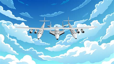 Virgin Galactic Spaceshiptwo Spaceplane 3d Model By Space Explorers