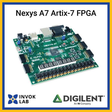 Jual Digilent Nexys A7 Xilinx Artix 7 FPGA Development Board Jakarta