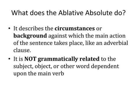 Ppt Ablative Absolute Powerpoint Presentation Free Download Id 2417449