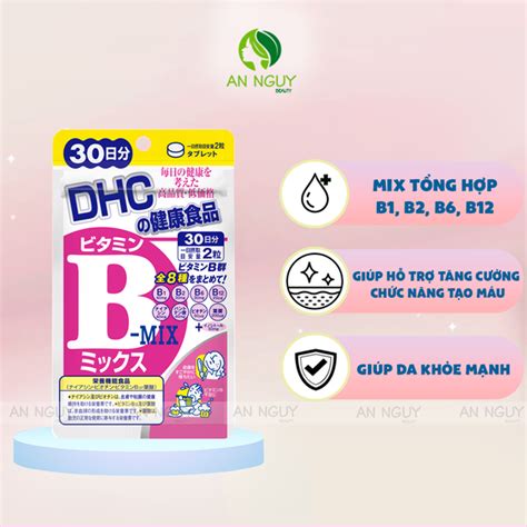 Viên Uống Dhc Bổ Sung Vitamin B Mix Tổng Hợpviên Uống Dhc Bổ Sung