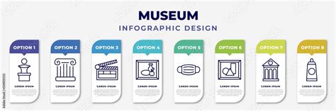 Infographic Template With Icons And 8 Options Or Steps Infographic For
