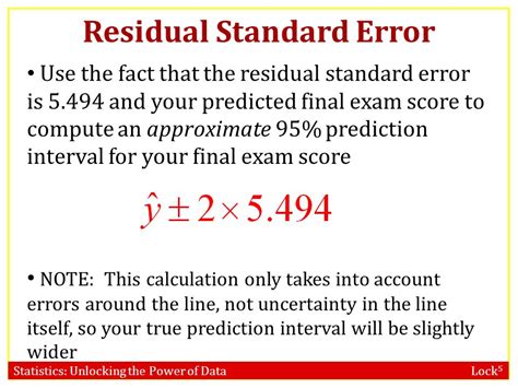 Residual Formula Statistics Unlocking Prediction Power The Americans